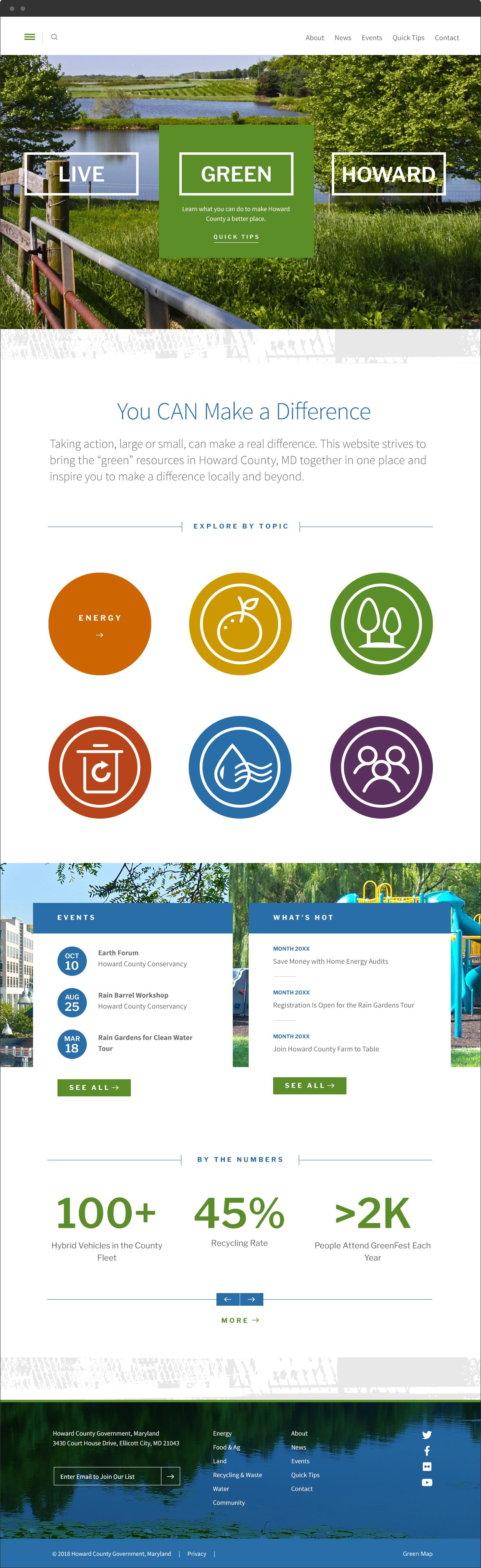 Live Green Howard | Substance151